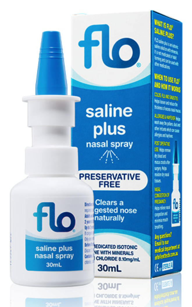 Flo Saline Plus Nasal Spray 30ml
