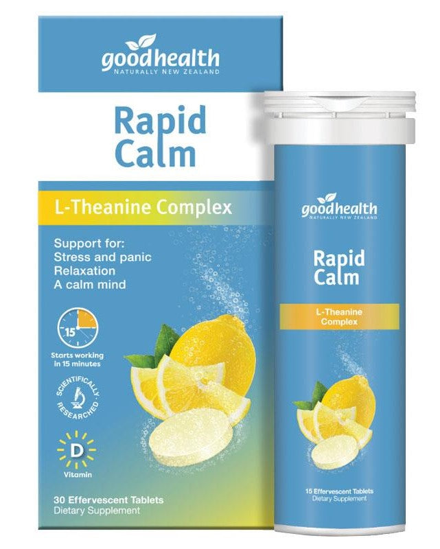 Good Health Rapid Calm Effervescent Tablets 30