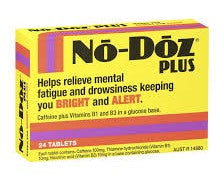 No-Doz Plus Tablets 24 - Maximum of 1 Packet per Order
